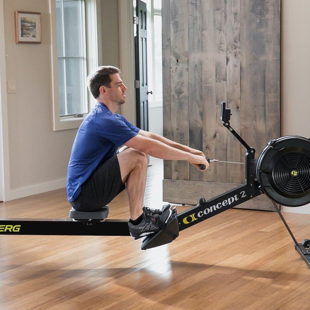 Black Concept 2 Rowerg Rower - PM5 | BodyStack