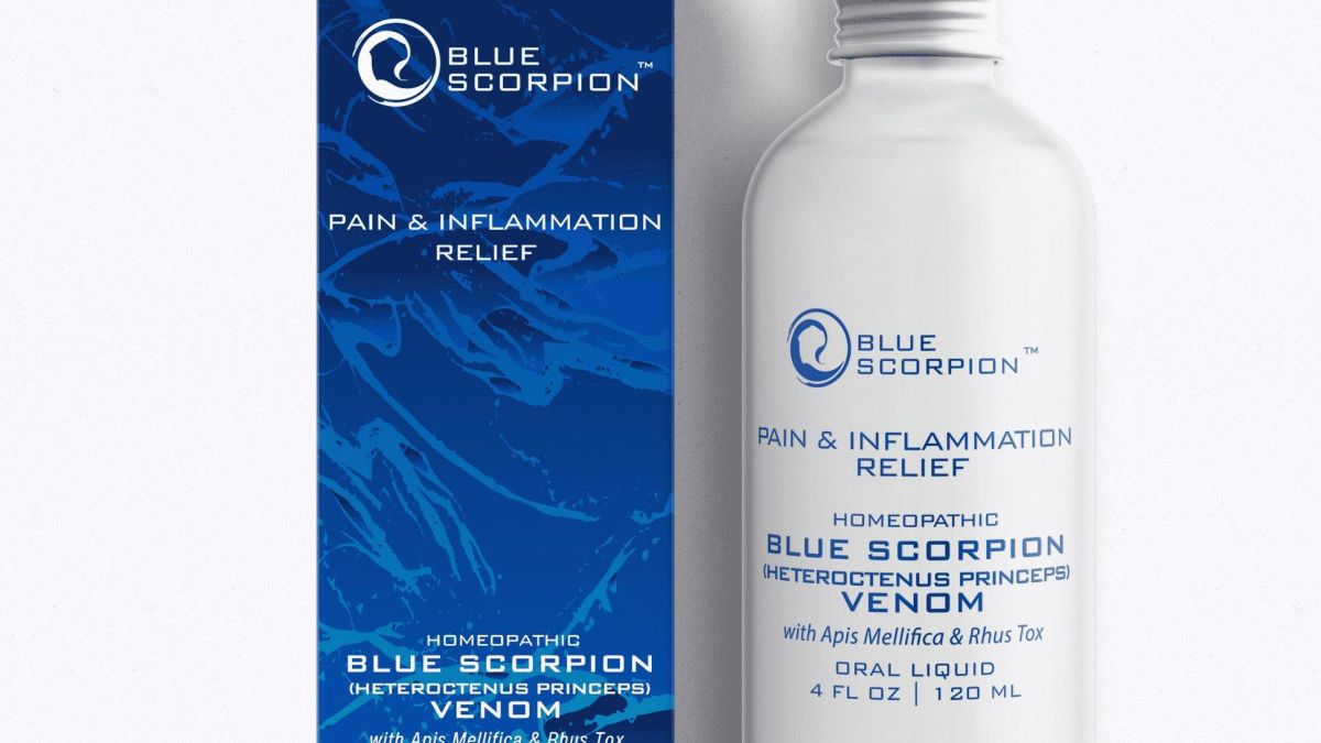Blue Scorpion Pain & Inflammation Relief | BodyStack